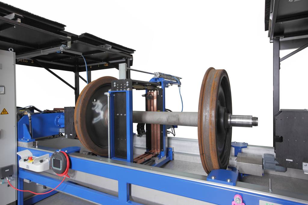 Instalaţii pentru control osii montate