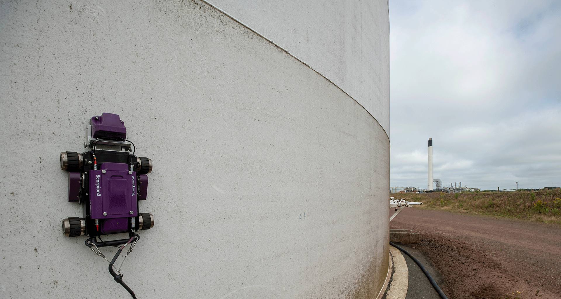 Scorpion 2 - crawler robotizat pentru monitorizare coroziune